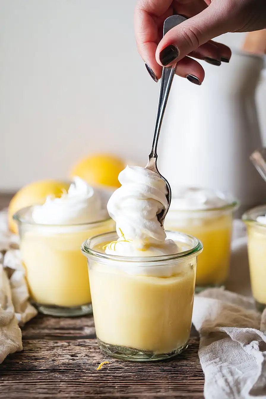 Bright Meyer Lemon Pudding