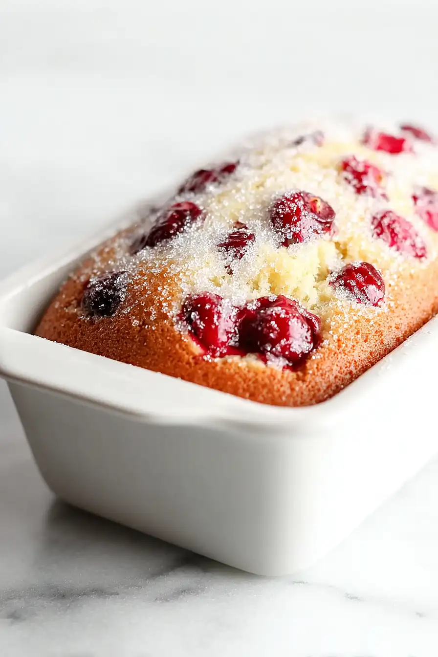 Easy Cranberry Mini Loaves