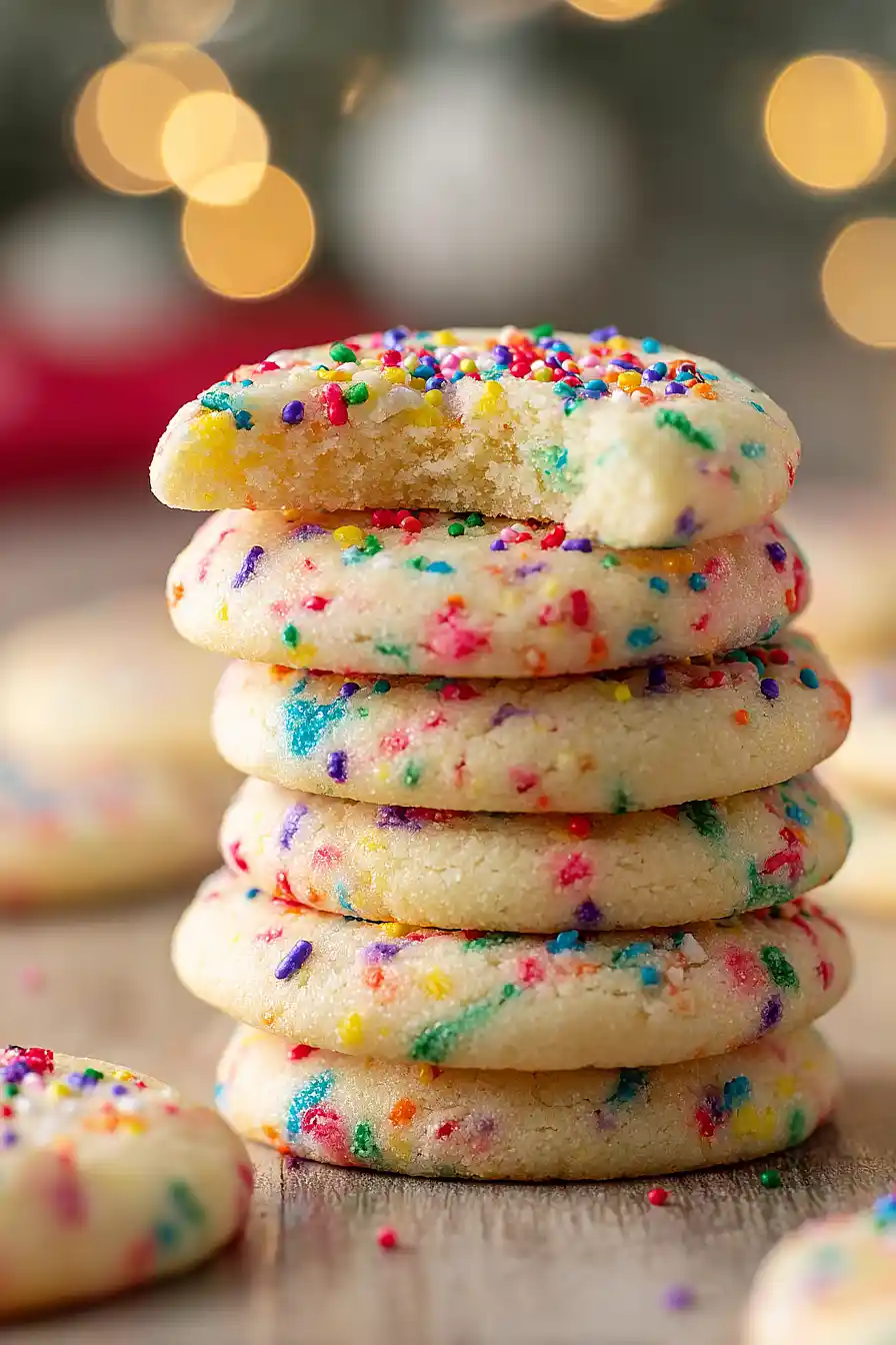 Simple Sugar Cookies with Sprinkles