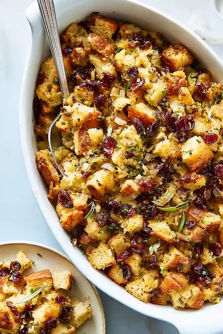 Easy Cranberry Stuffing
