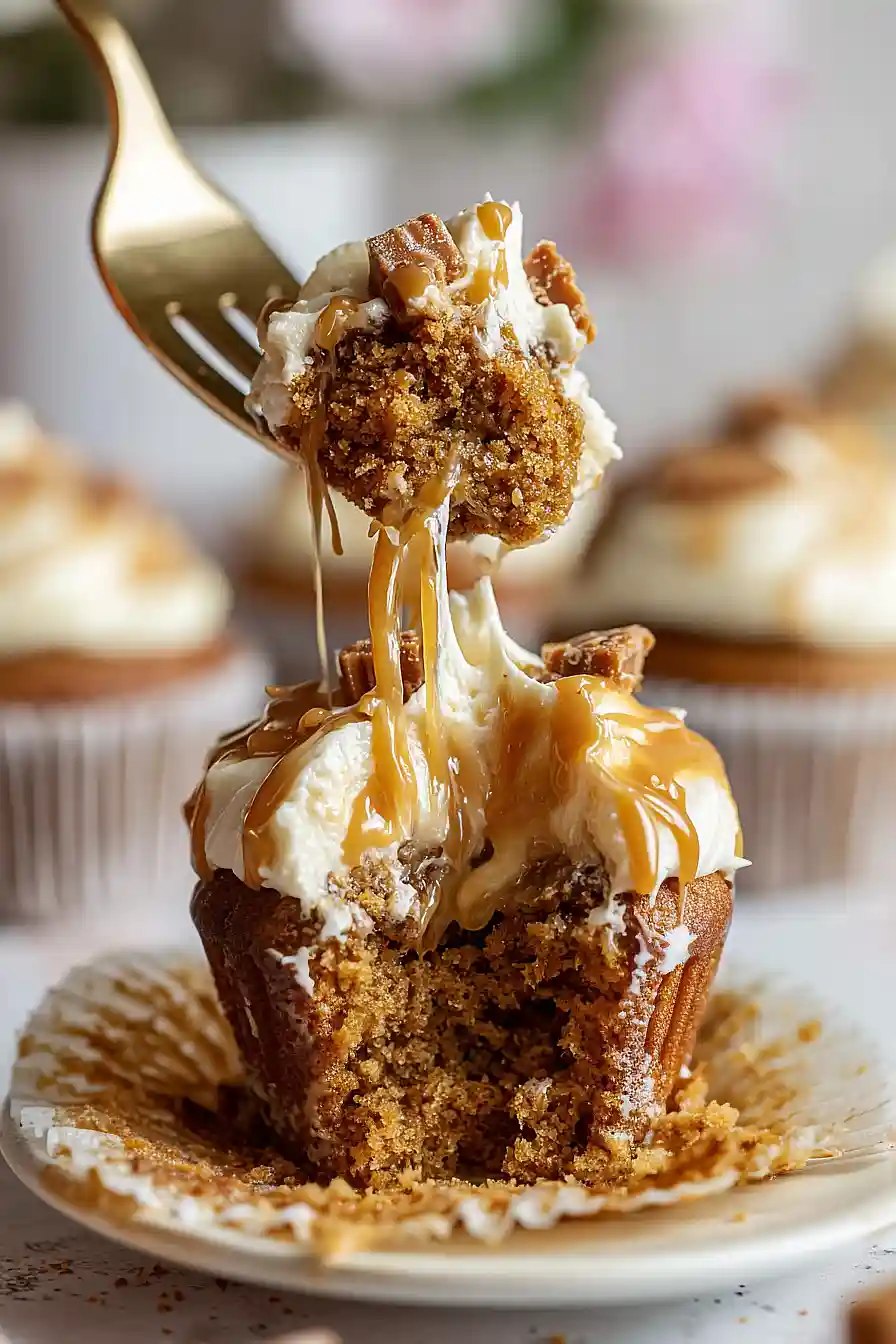 Perfect Sticky Toffee Pudding Cupcakes