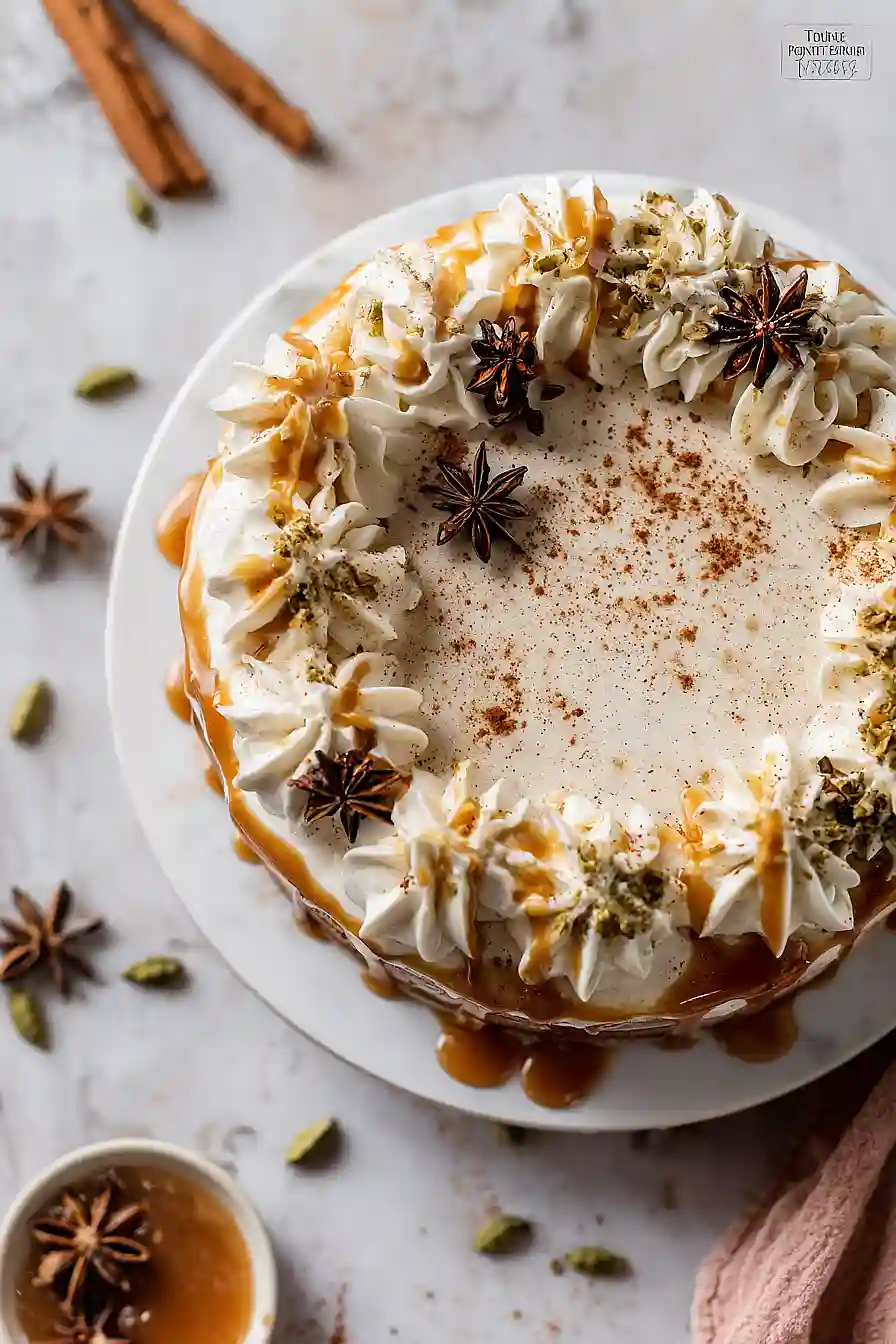 Aromatic Chai Latte Torte