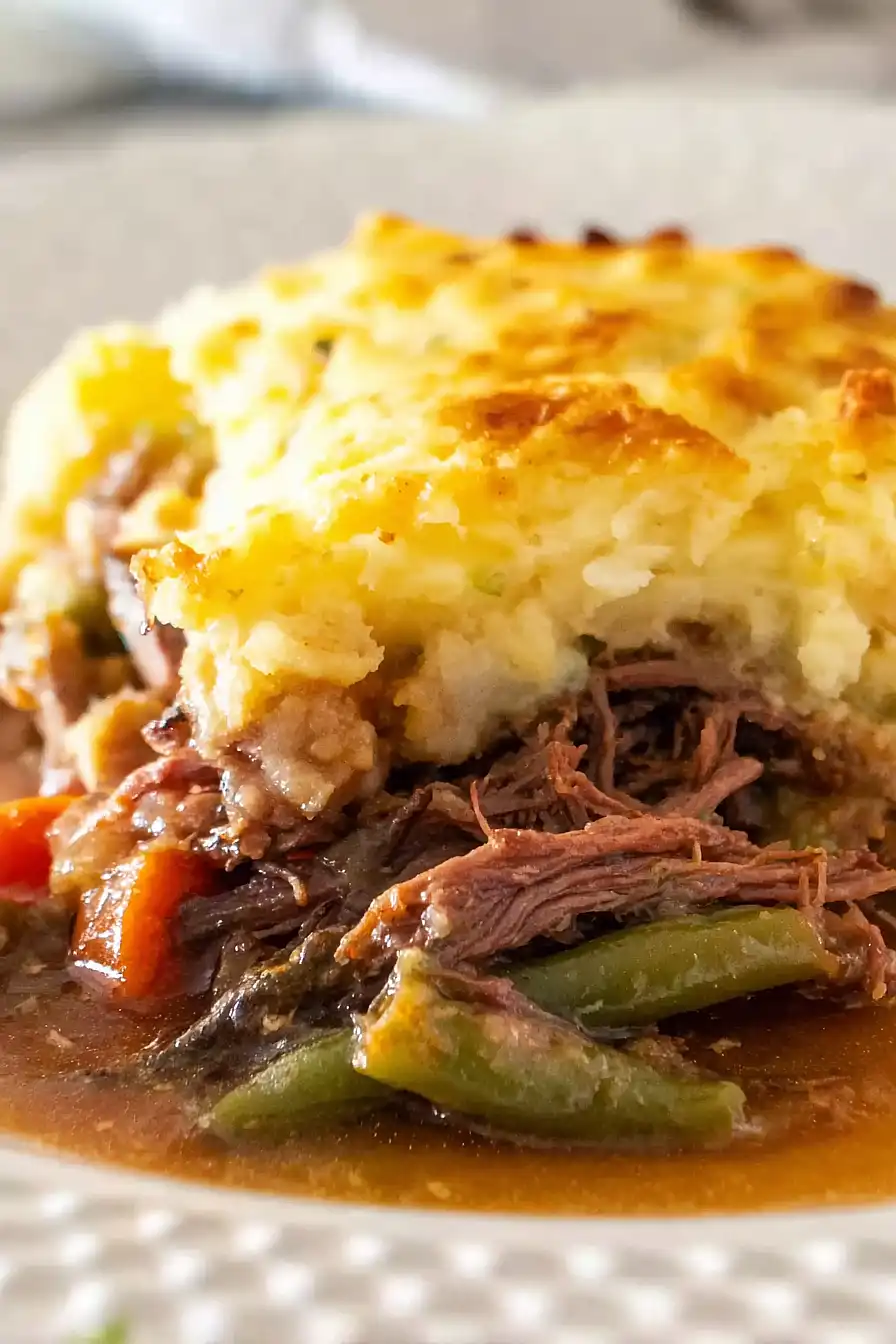 Simple Shepherds Pie with Leftover Pot Roast