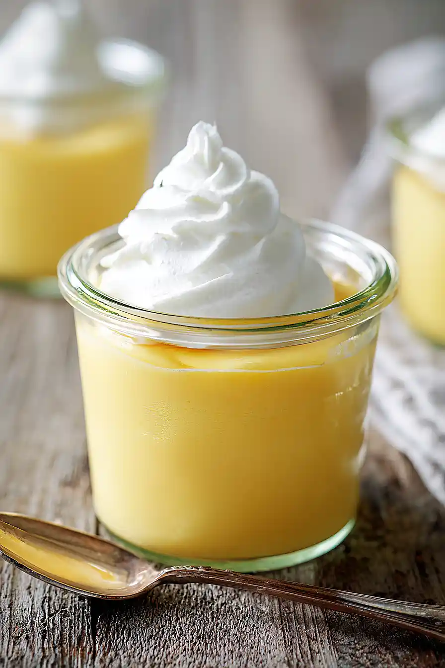 Bright Meyer Lemon Pudding