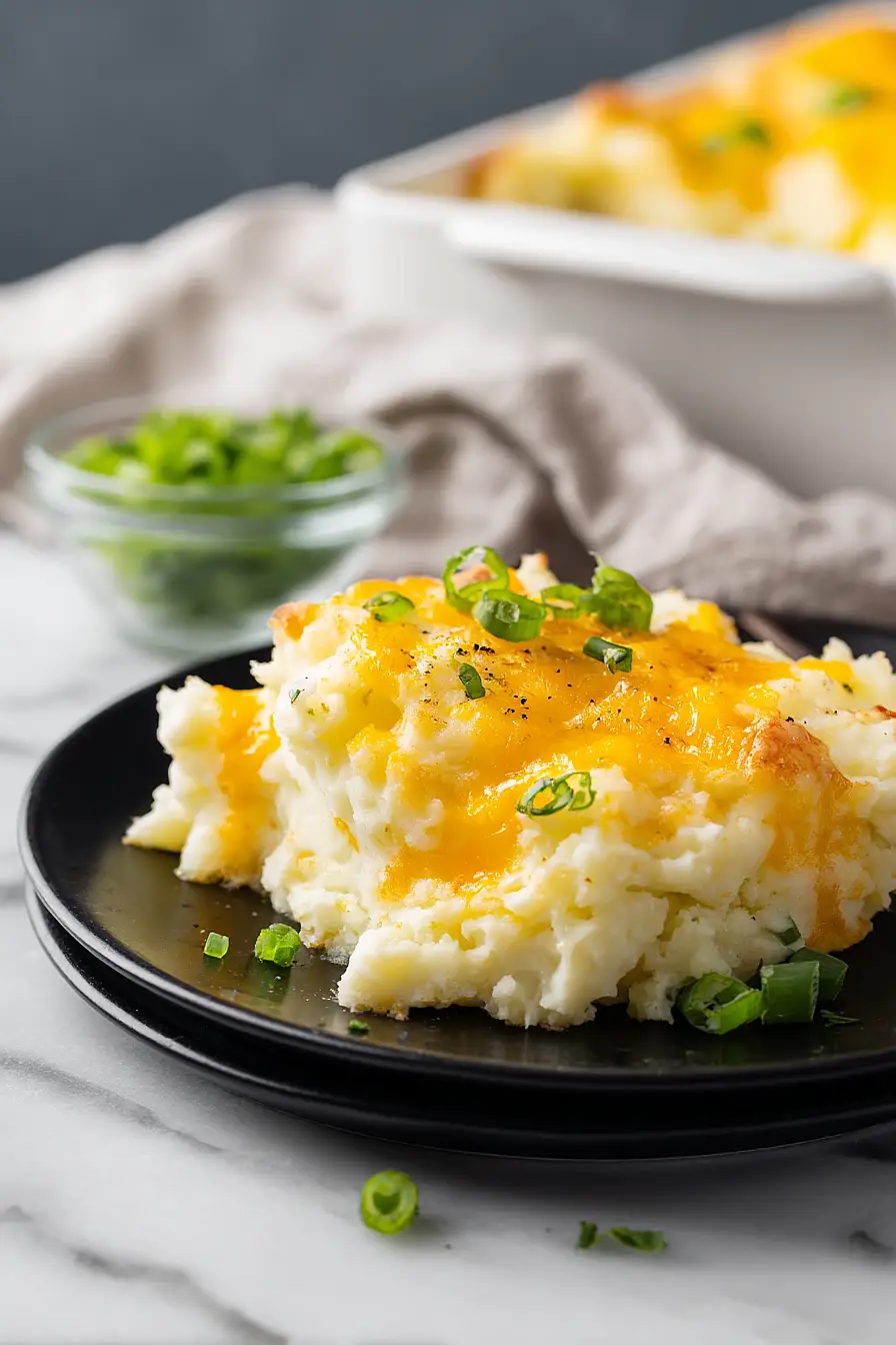 Mouthwatering Twice Baked Mashed Potatoes