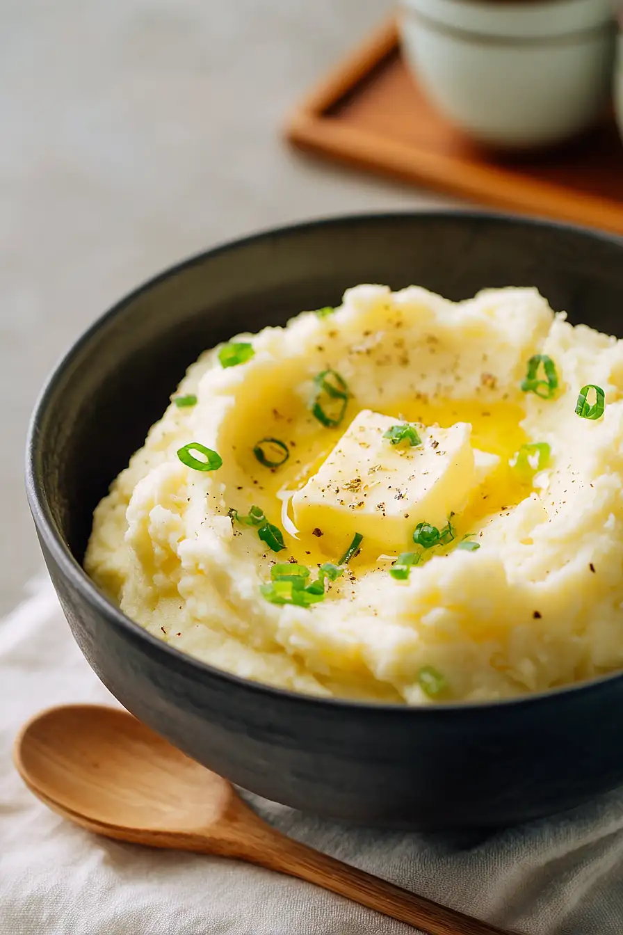 Traditional Japanese Mashed Potatoes