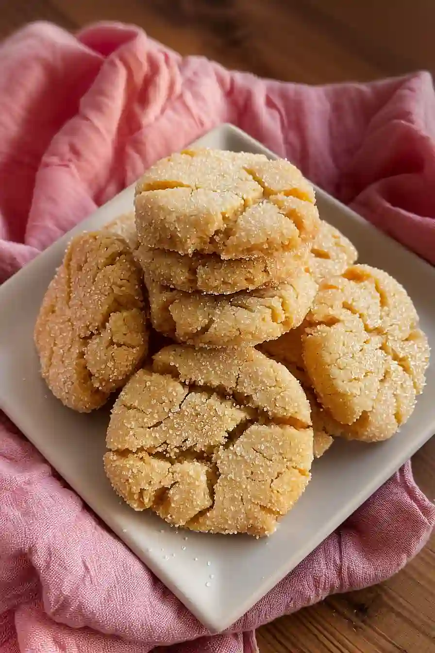Golden Japanese Sugar Cookies