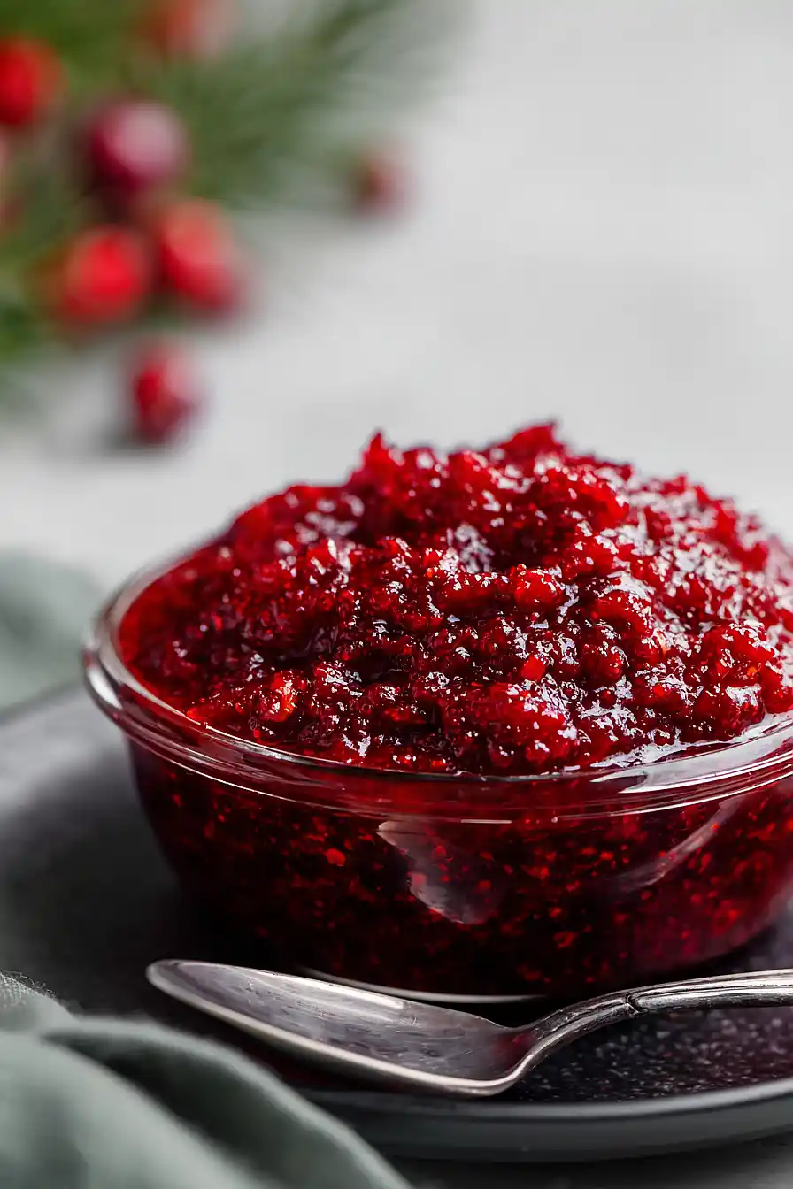Traditional Cranberry Relish
