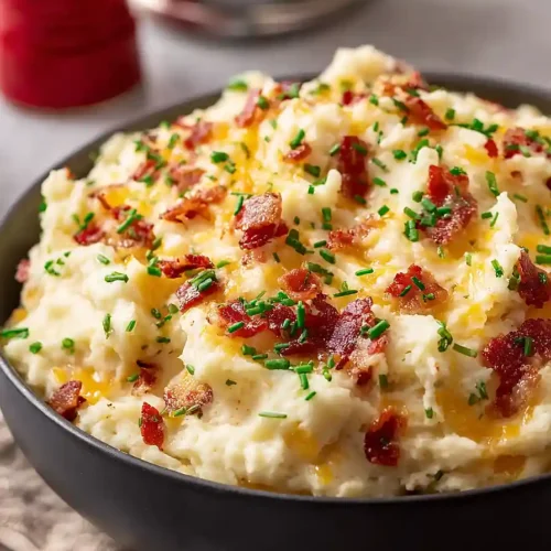 Irresistible Loaded Mashed Potatoes