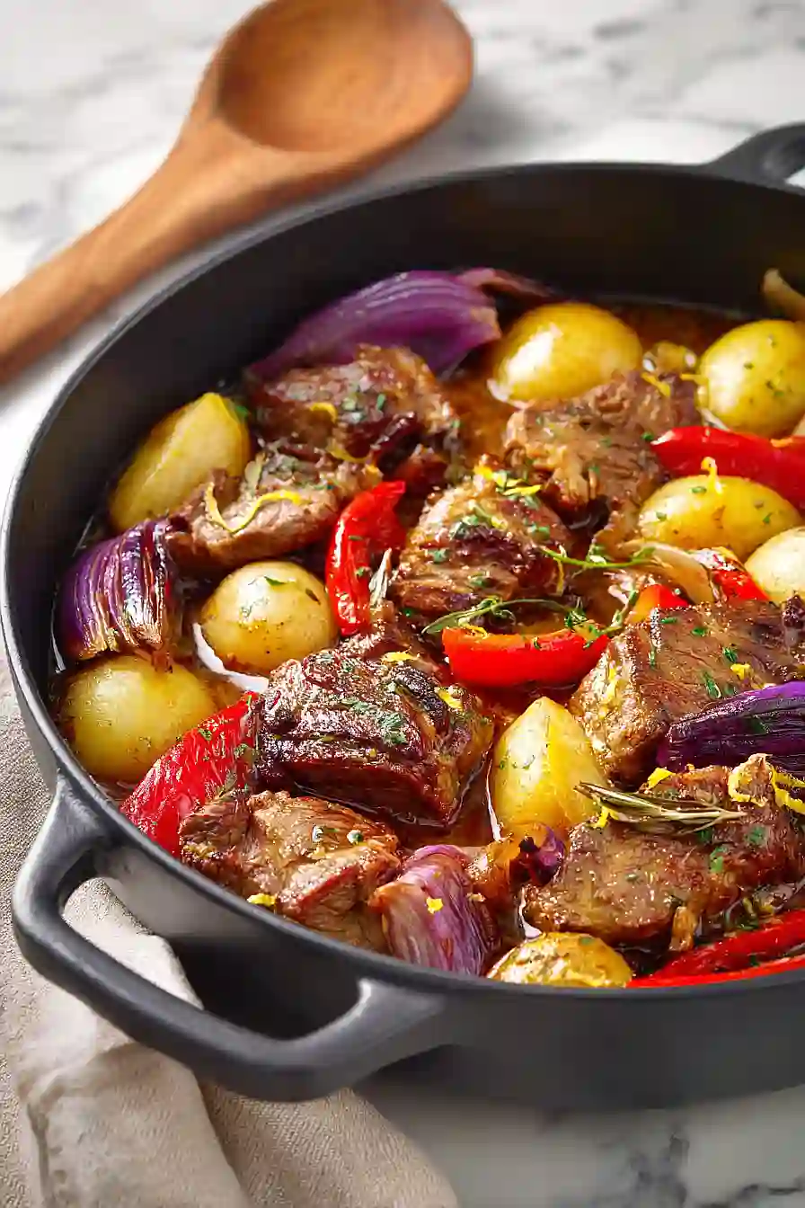 Slow-Cooked Lamb Pot Roast
