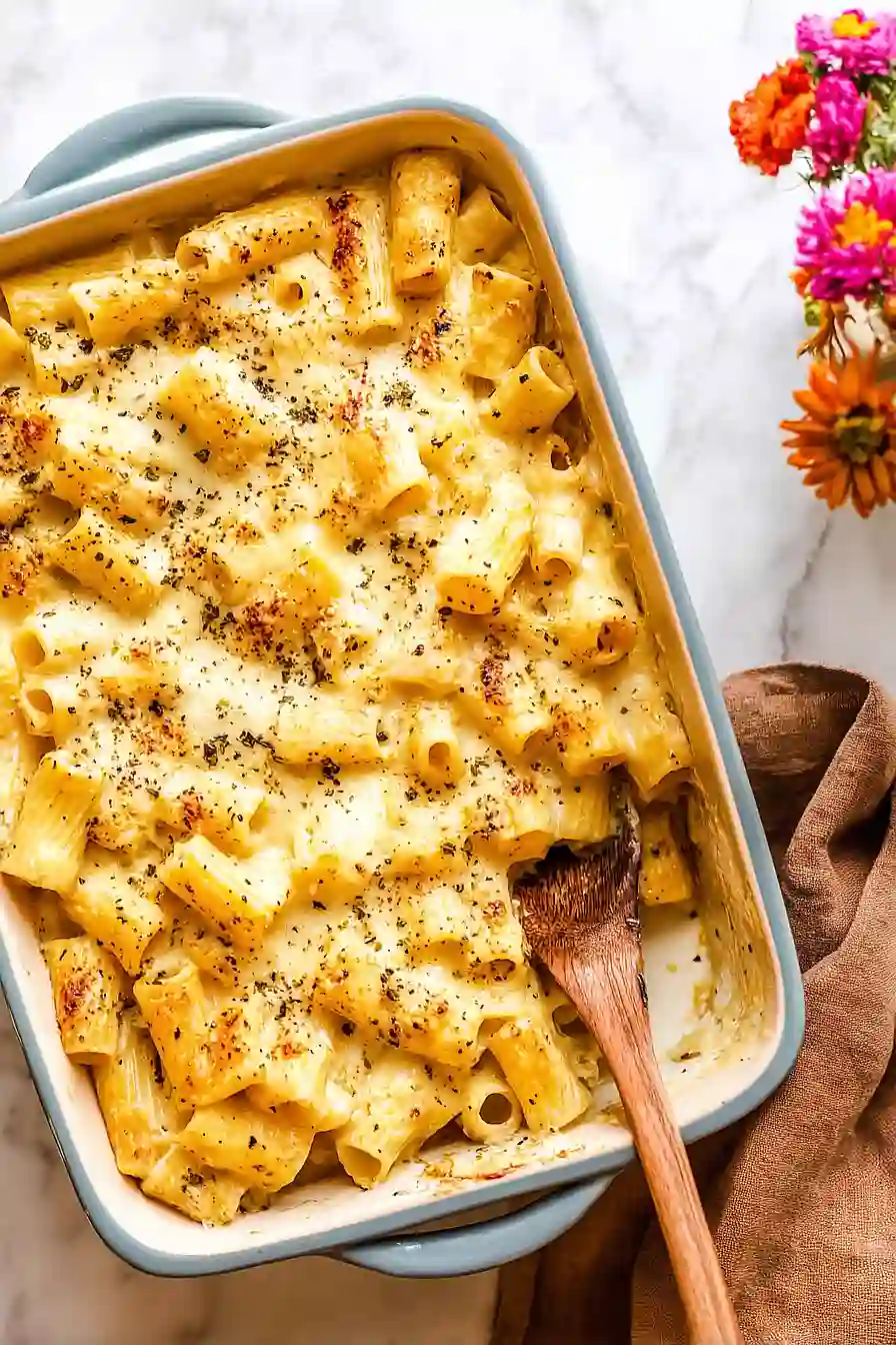 Creamy Three Cheese Mac and Cheese