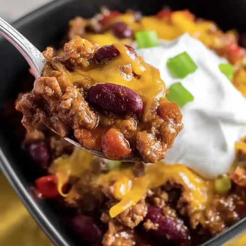 Lean High Protein Beef Chili