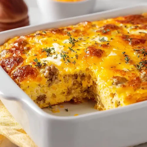 Best Ground Turkey Breakfast Casserole