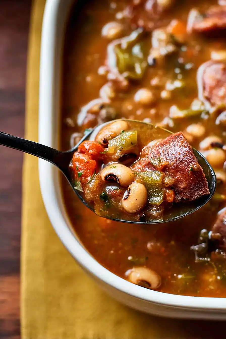 Ham Black Eyed Pea Gumbo