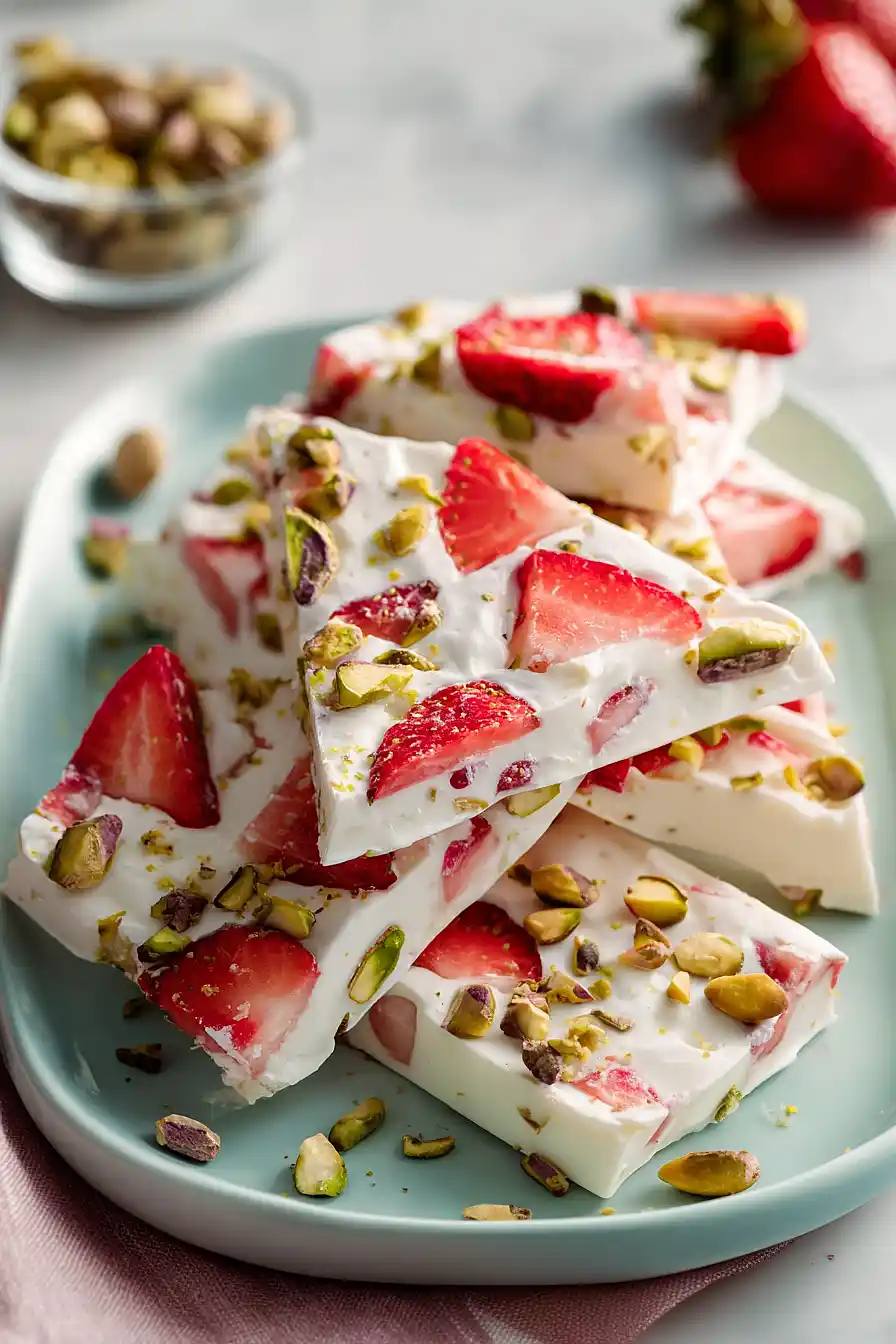 Easy Frozen Yogurt Bark