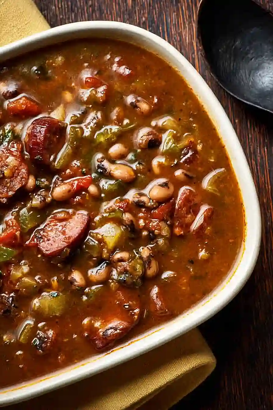 Ham Black Eyed Pea Gumbo