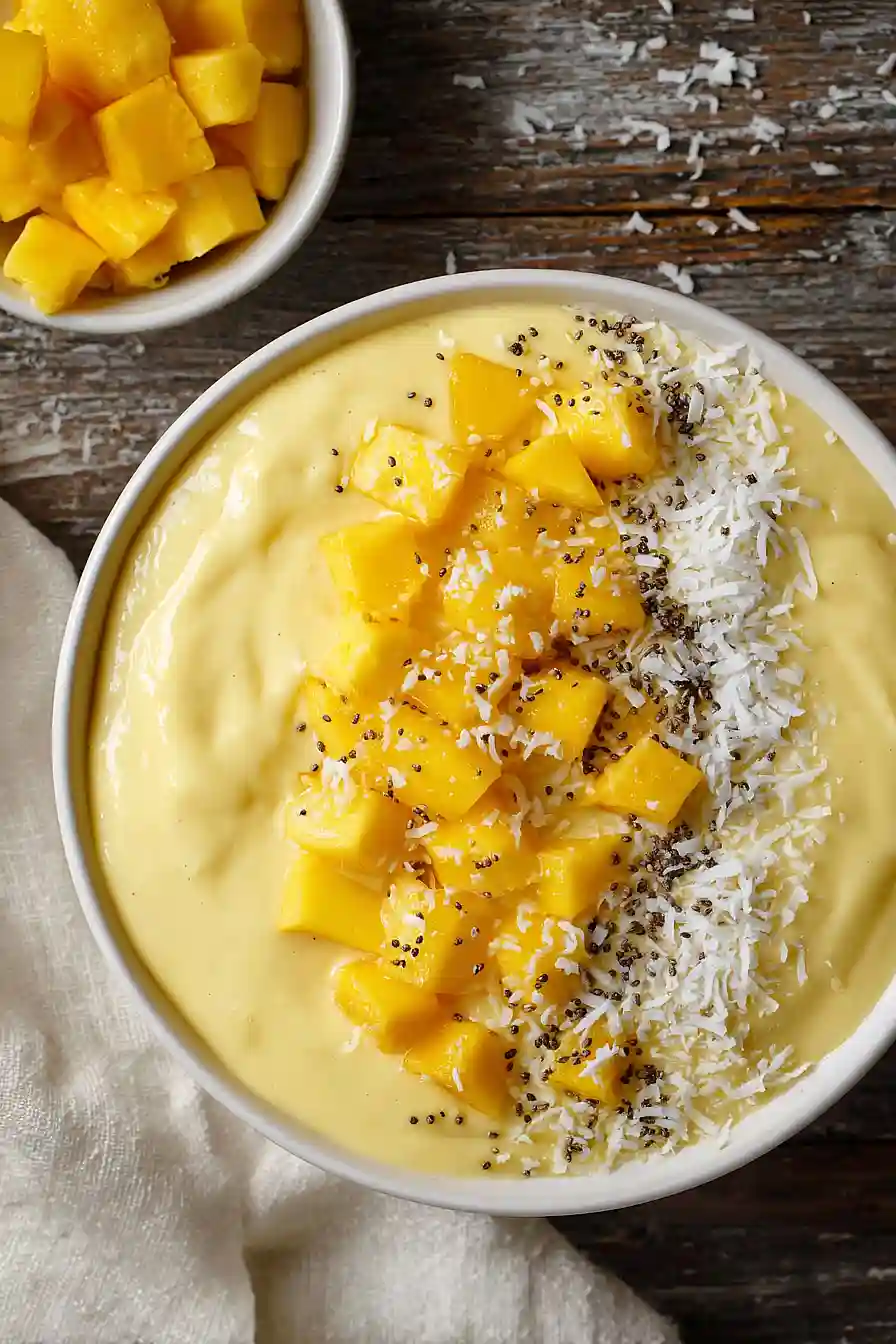 Vegan Mango Smoothie Bowl