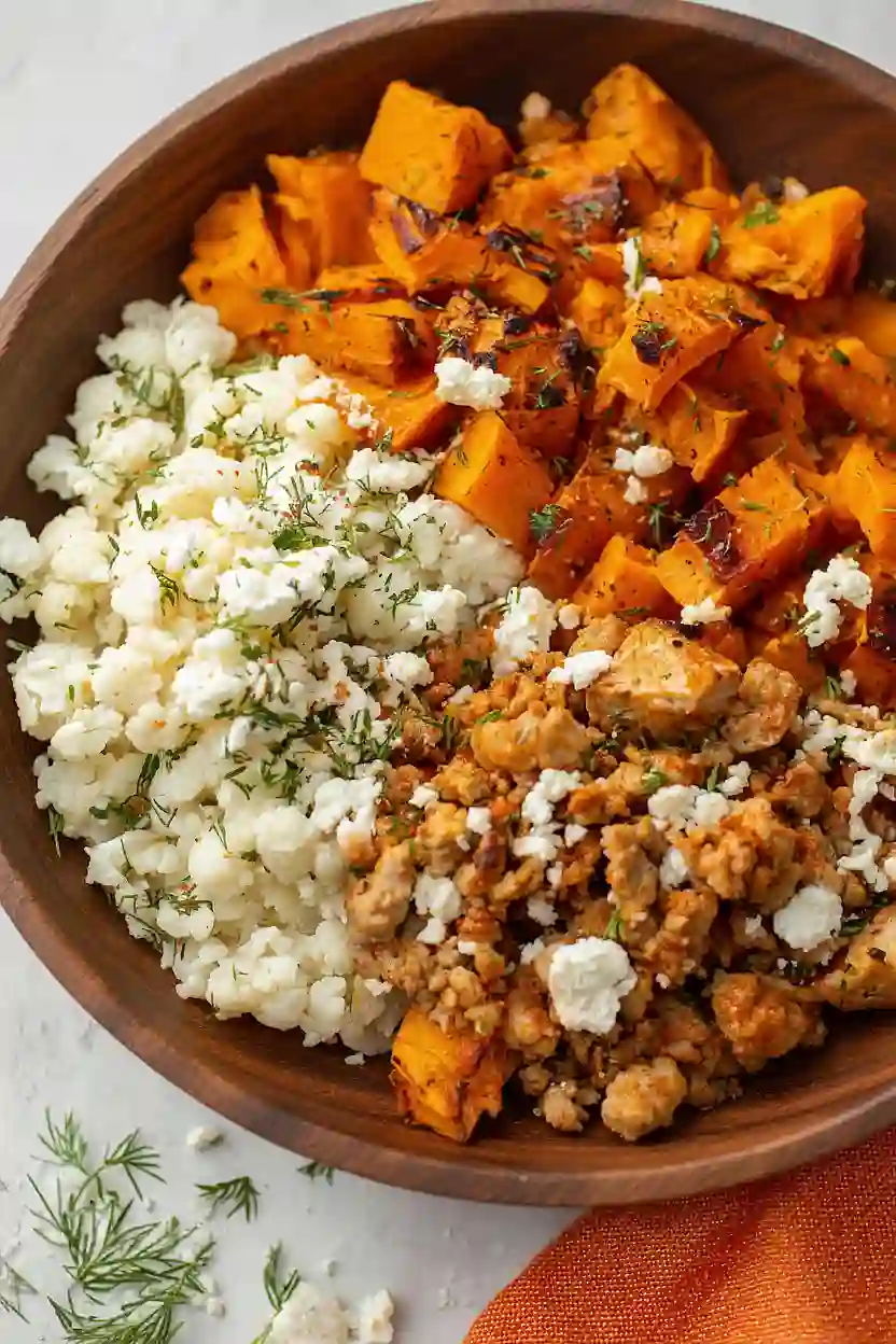 Mouthwatering Ground Turkey and Sweet Potato Bowl