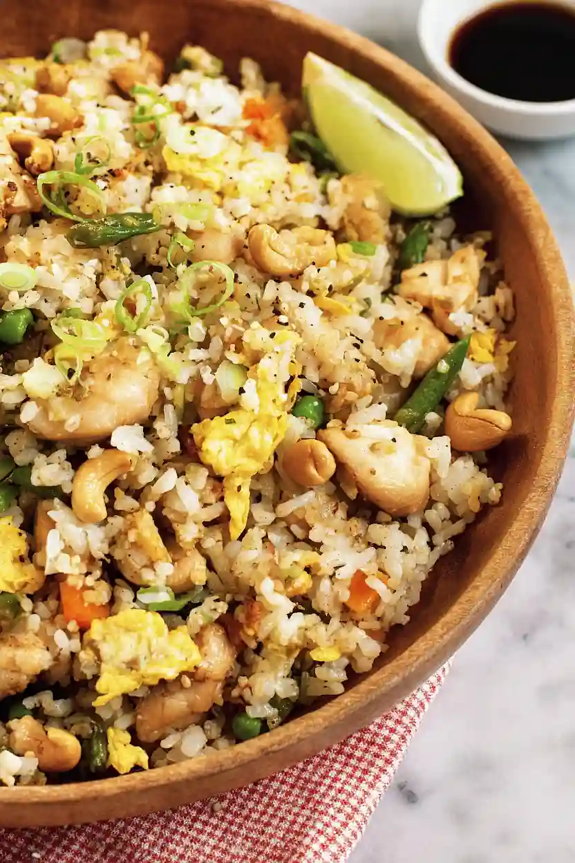 Tasty Chicken Fried Rice on Blackstone Griddle