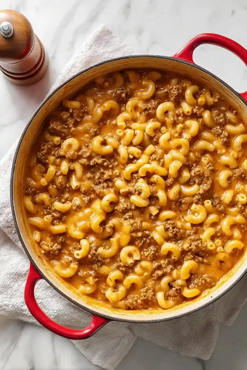 Simple Homemade Hamburger Helper