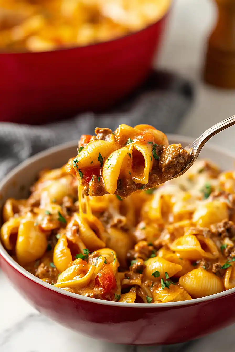 Quick One Pot Taco Pasta