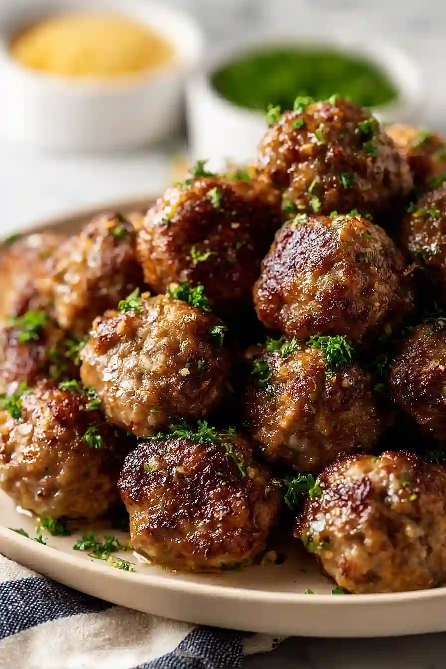 Irresistible Ground Beef Meatballs Recipe