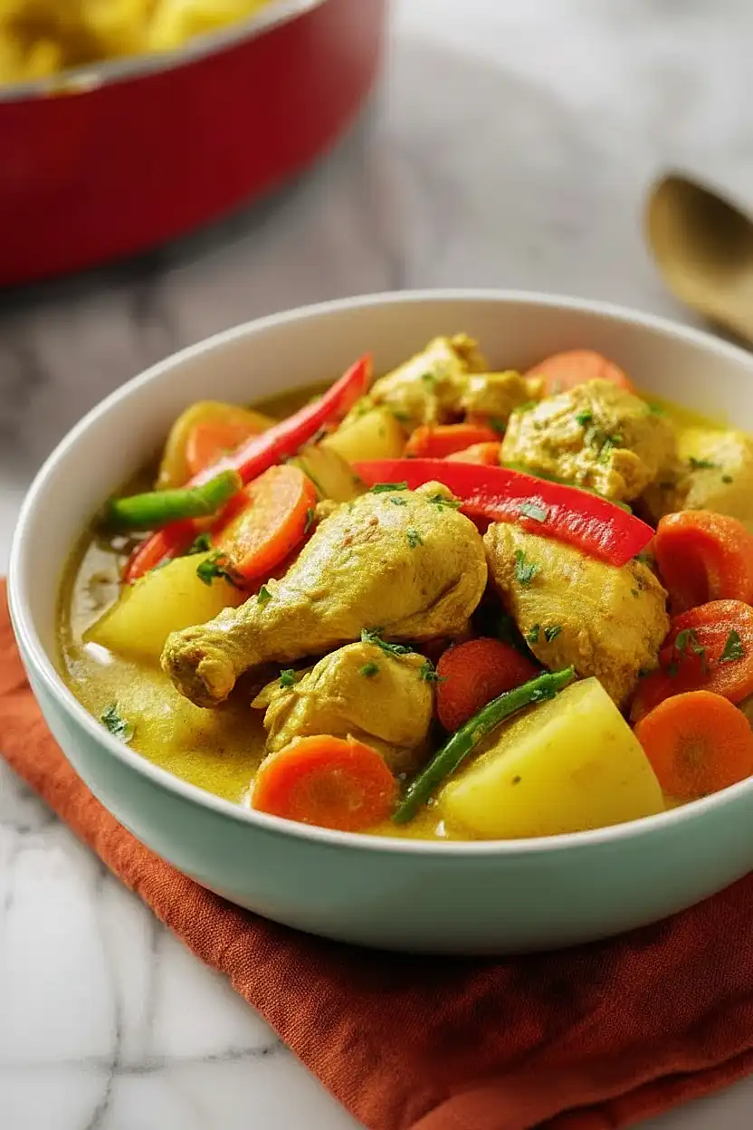 Tasty Filipino Style Chicken Curry