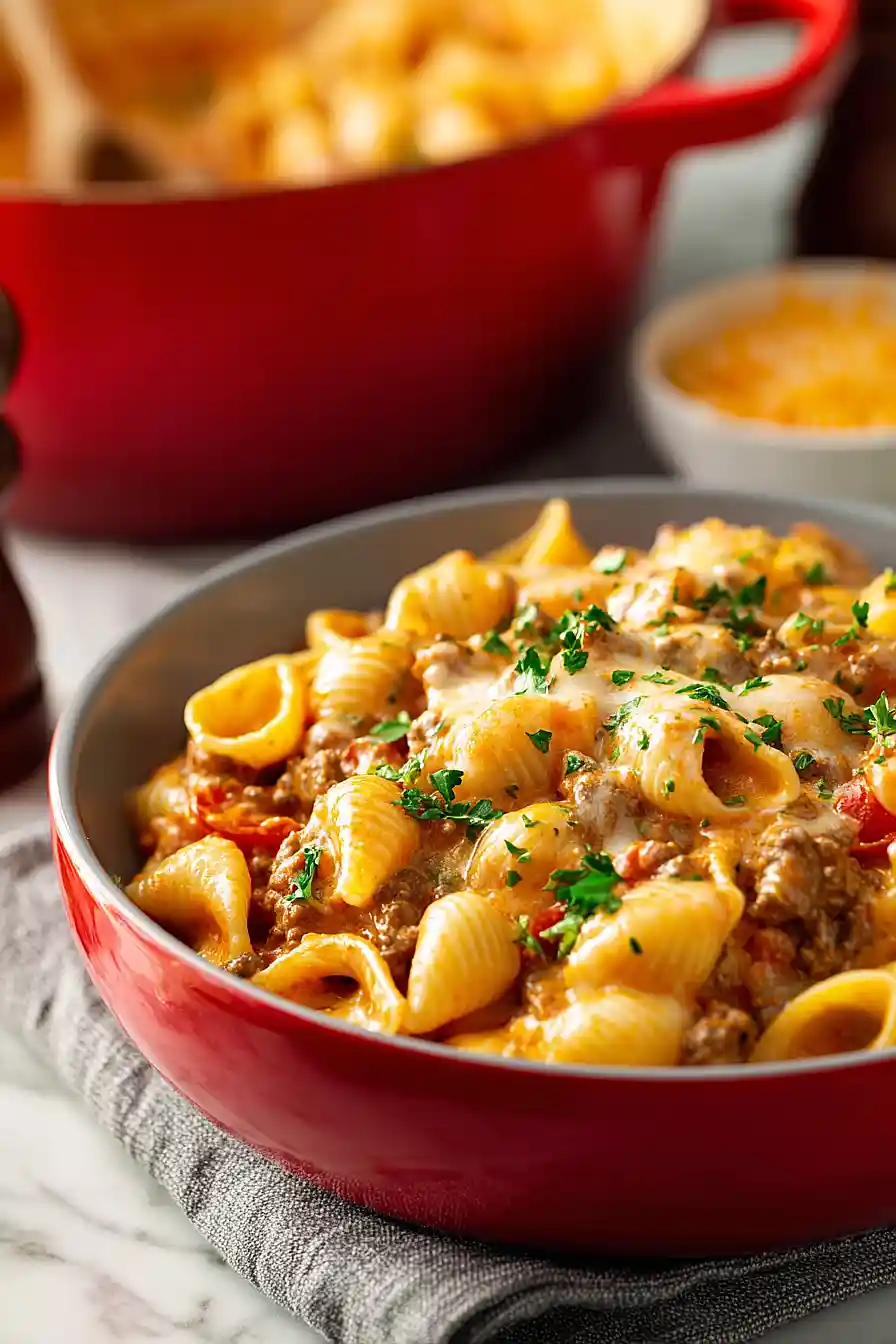 Quick One Pot Taco Pasta