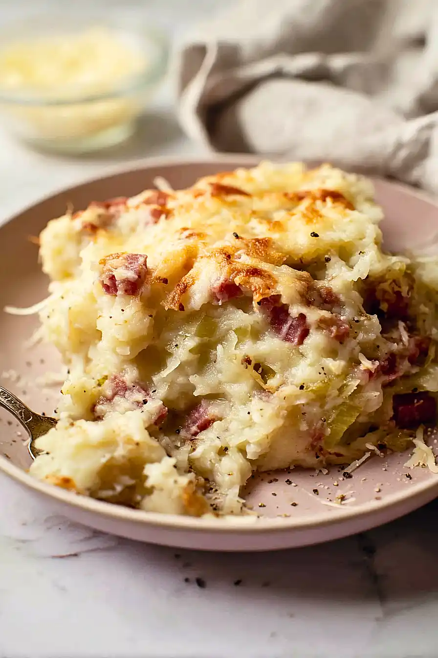 Tender Corned Beef with Colcannon