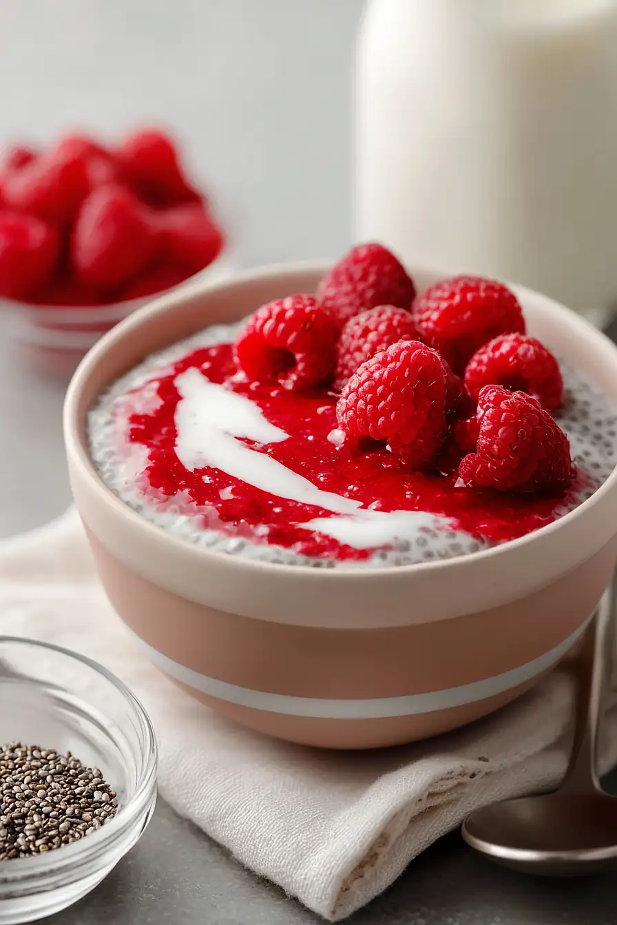 Easy Greek Yogurt Chia Seed Pudding