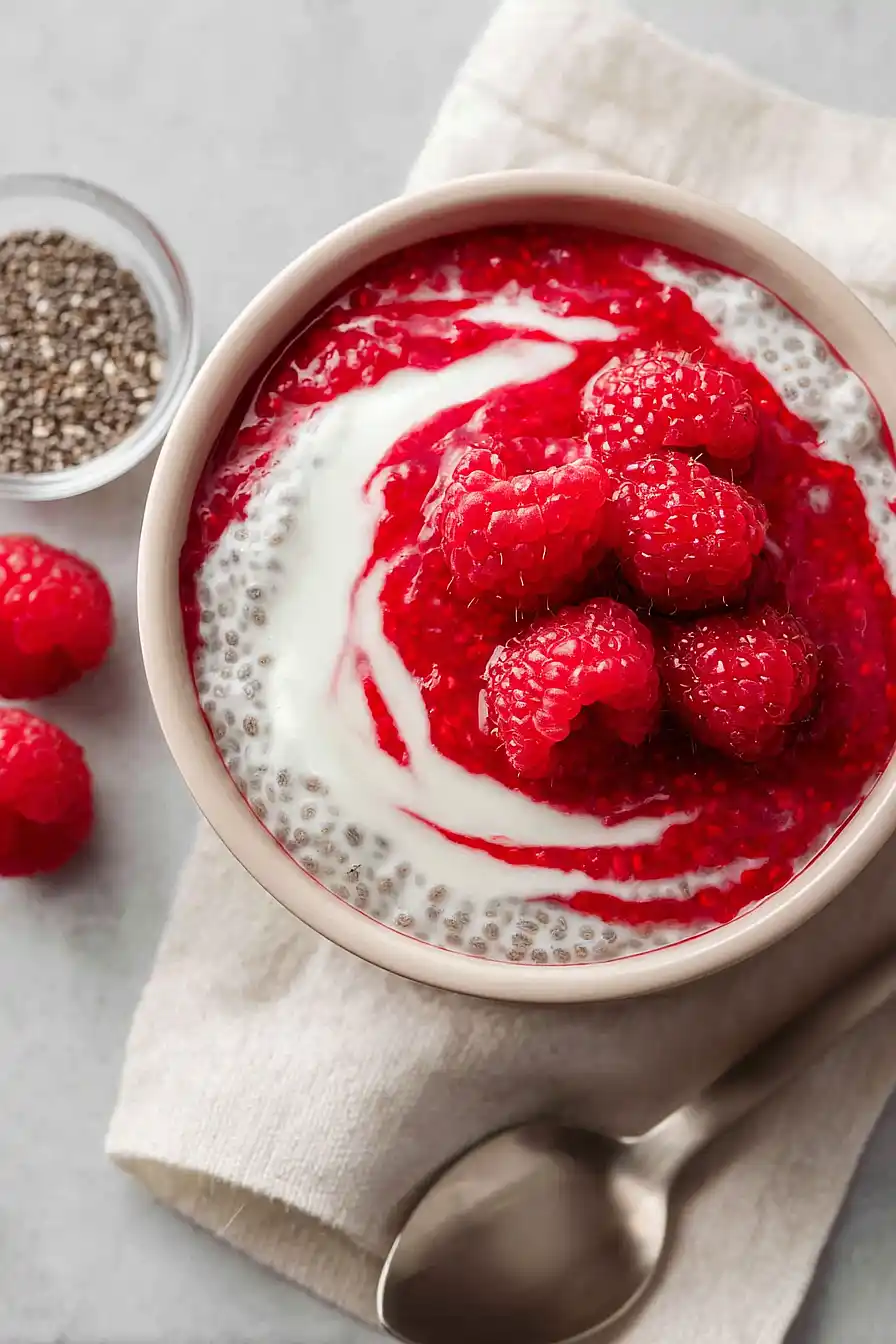Easy Greek Yogurt Chia Seed Pudding