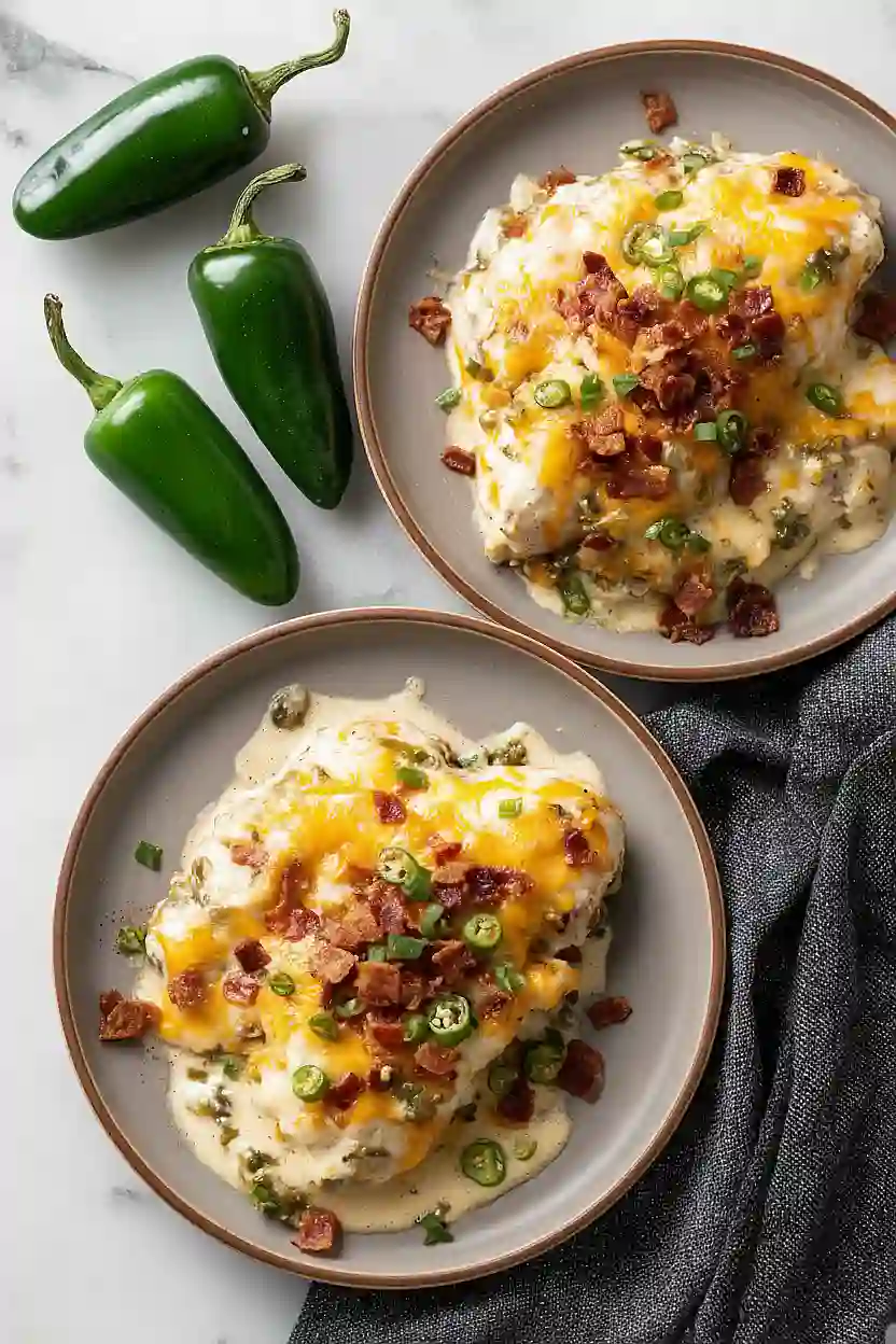 Creamy Chicken Thigh Jalapeño Popper