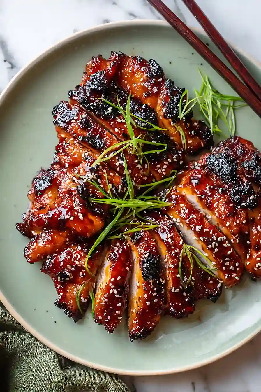 Crispy Japanese BBQ Chicken Thighs