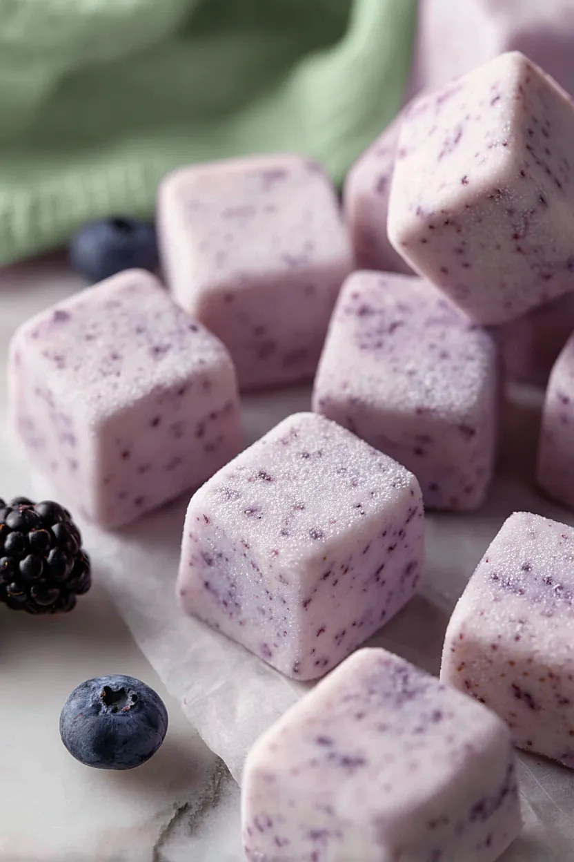 Protein Ice Cube Tray Frozen Yogurt Bites