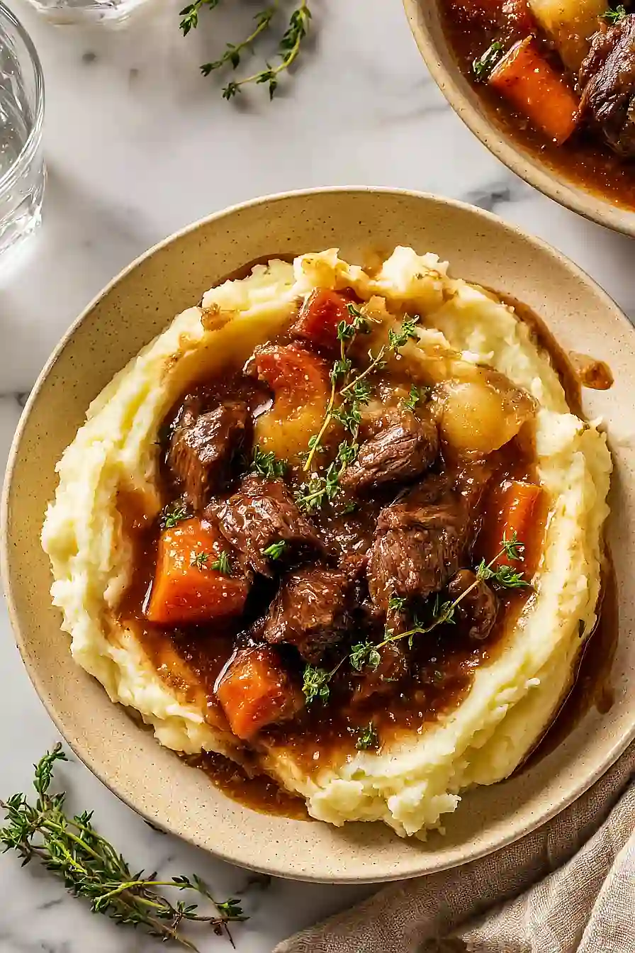 Traditional Irish Stew with Bacon