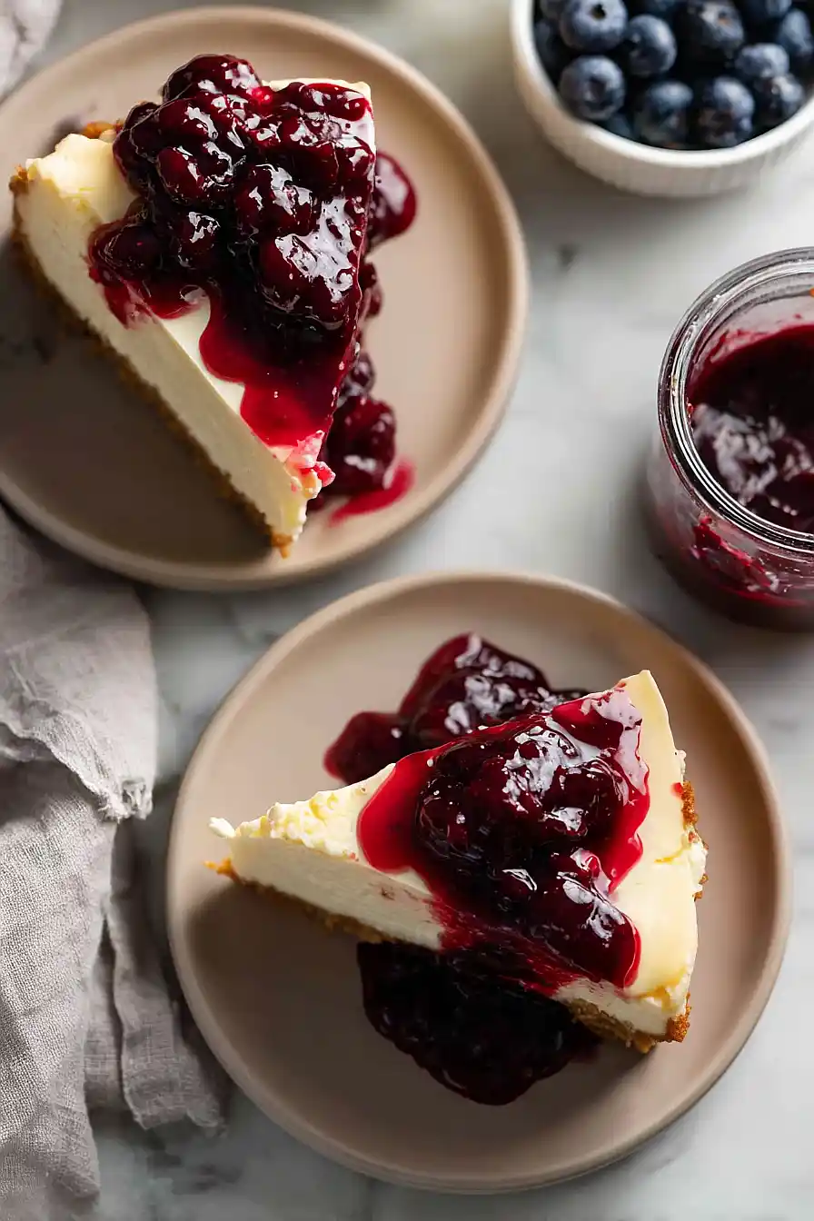 Rich Greek Yogurt Cheesecake