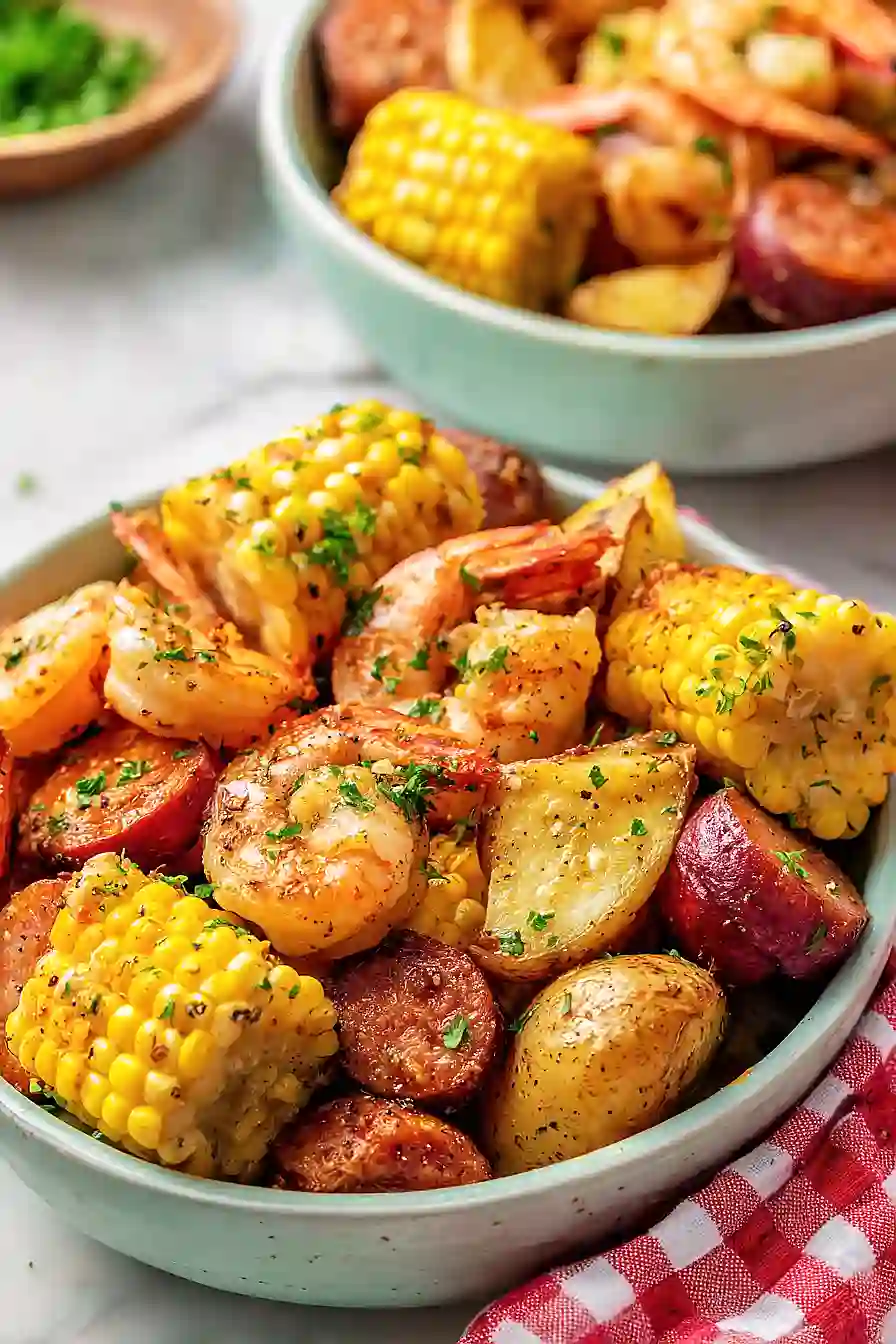 Cajun Oven Baked Shrimp Boil