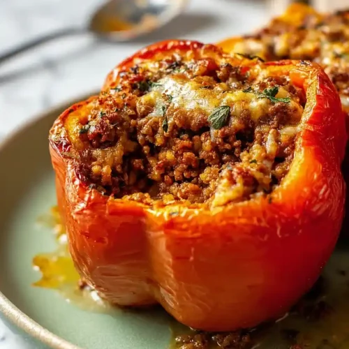 Mexican Stuffed Bell Peppers Without Rice