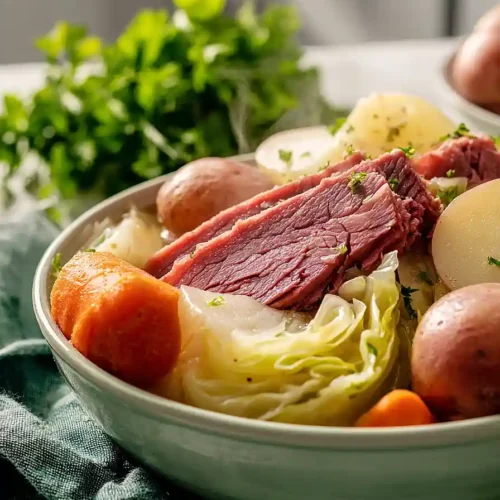 Dairy-Free Irish Boiled Dinner Corned Beef and Cabbage