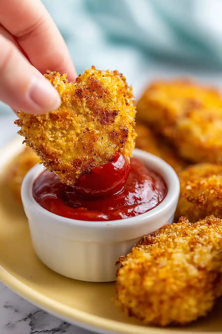 Homemade Ground Turkey Nuggets in Air Fryer