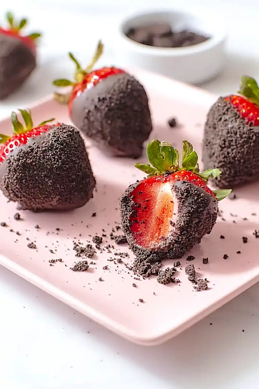 Indulgent Oreo Chocolate Covered Strawberries