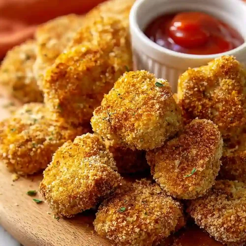 Quick Baked Ground Turkey Nuggets