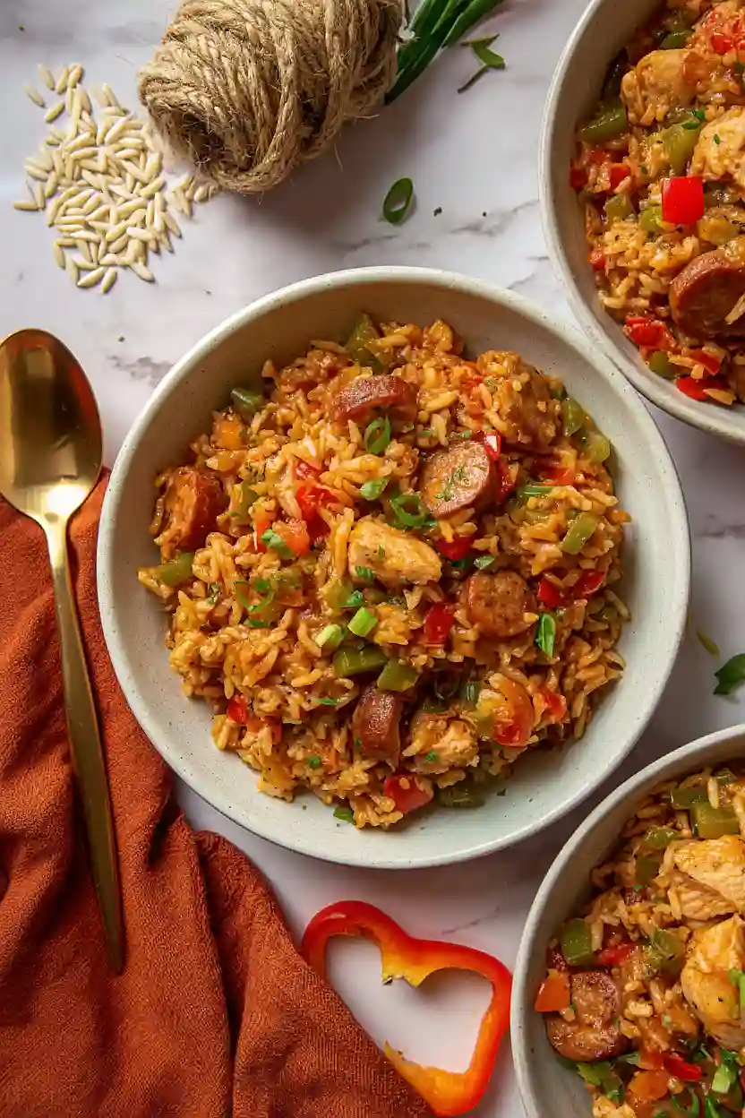 Cajun Chicken Thigh Jambalaya
