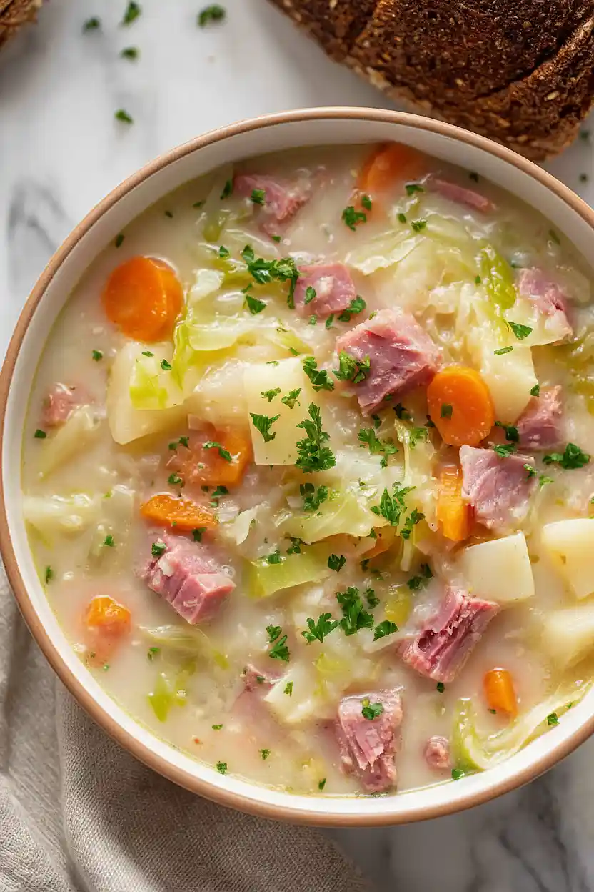Ultimate Corned Beef and Cabbage Chowder