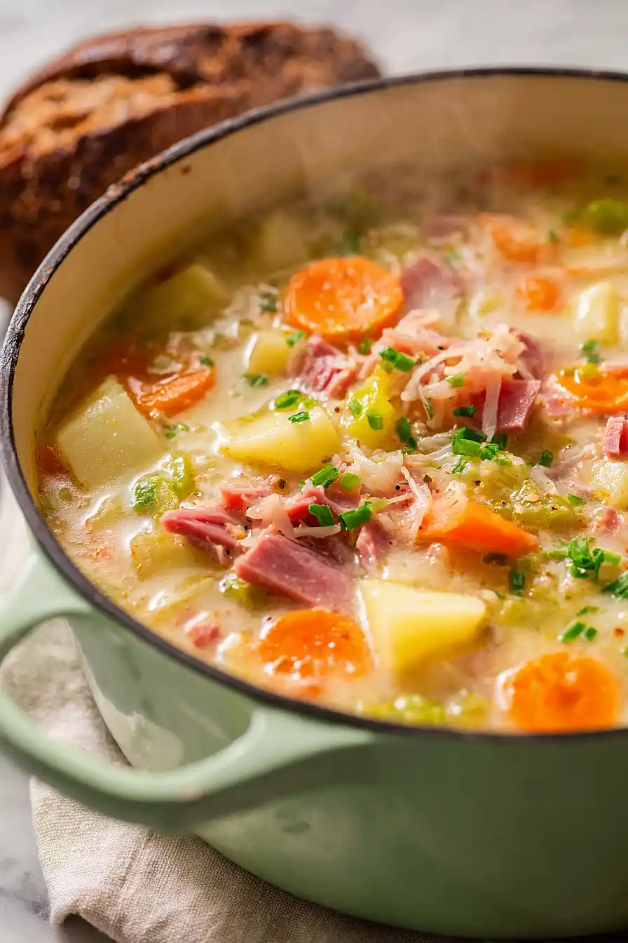 Ultimate Corned Beef and Cabbage Chowder