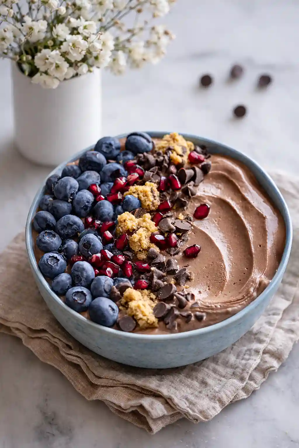 Quick Chocolate Protein Fluff