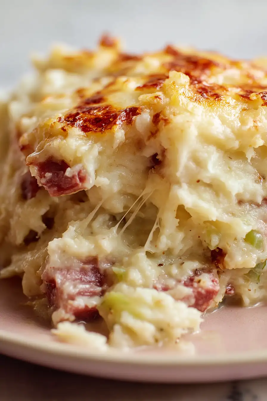 Tender Corned Beef with Colcannon