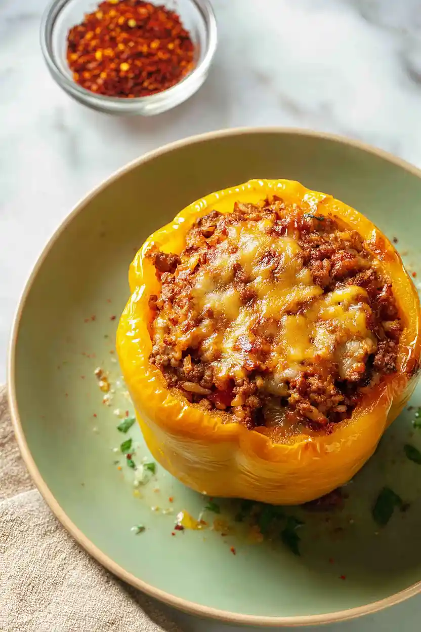 Mexican Stuffed Bell Peppers Without Rice