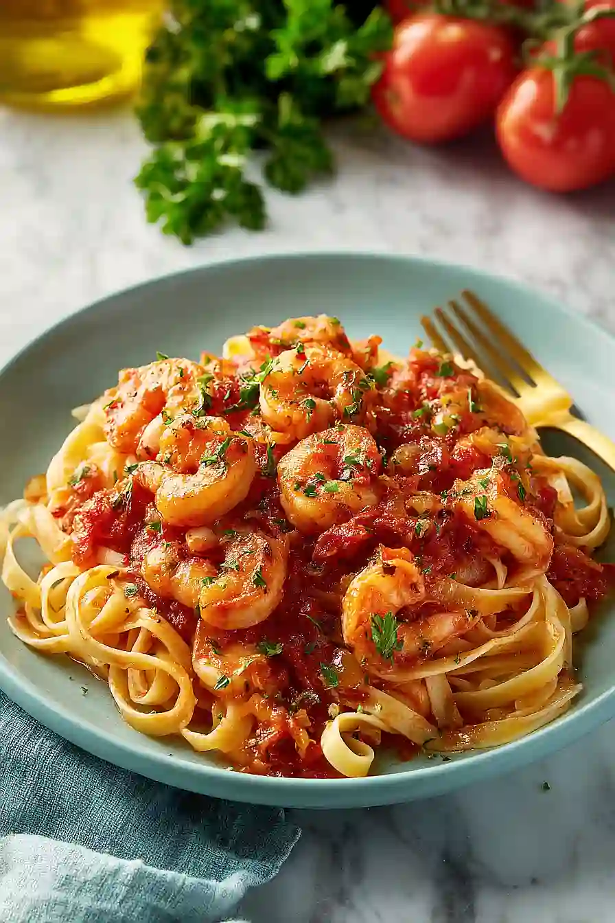 Juicy Shrimp Fra Diavolo