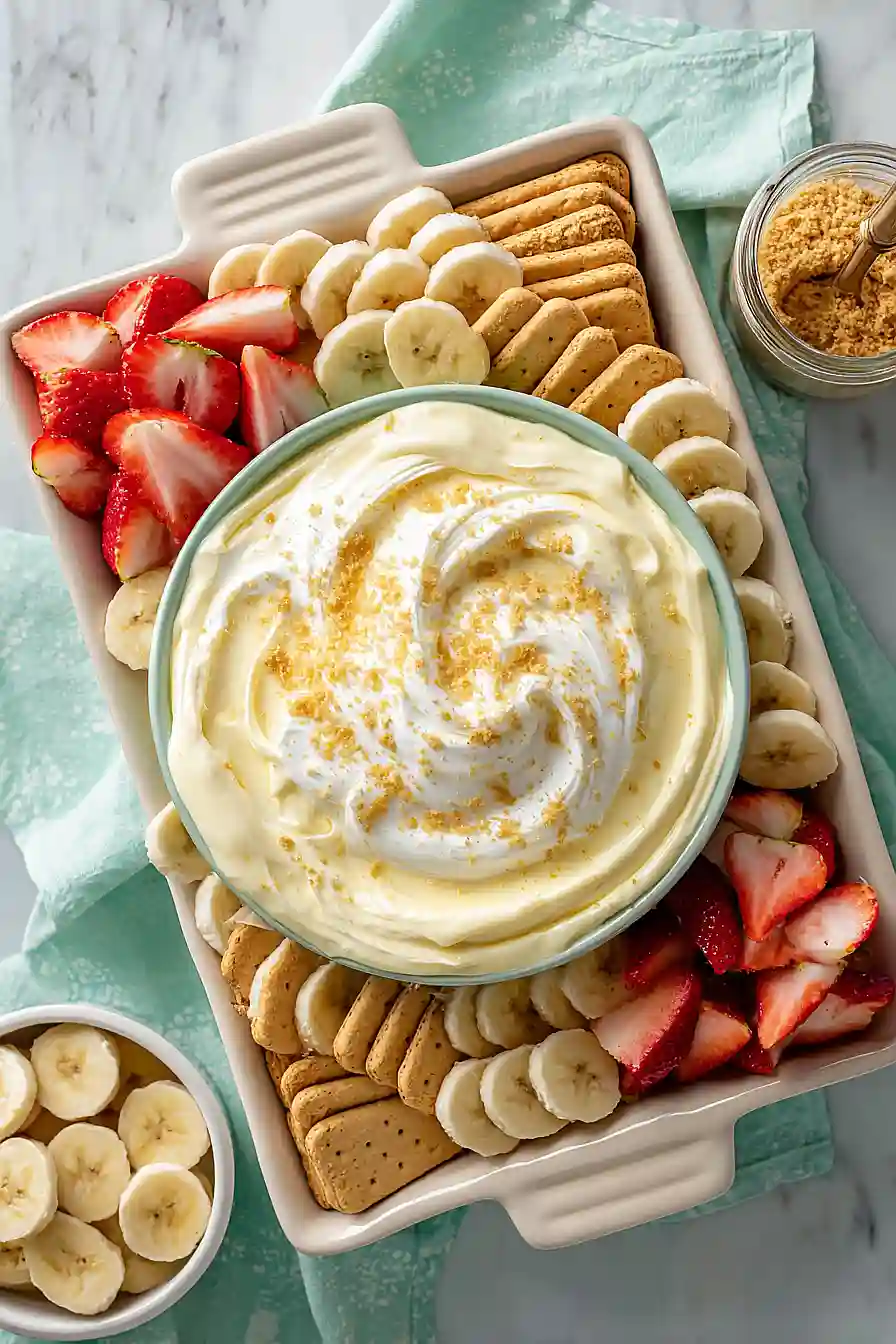 Delicious Banana Pudding Dip